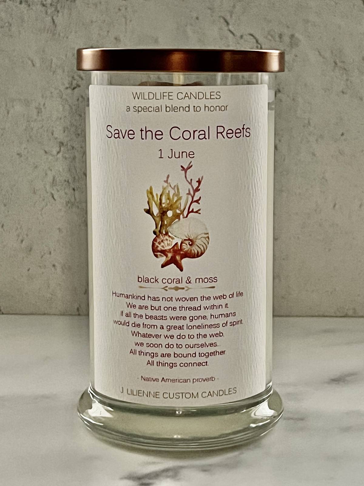 Coral Reefs | J. Lilienne Custom Candles